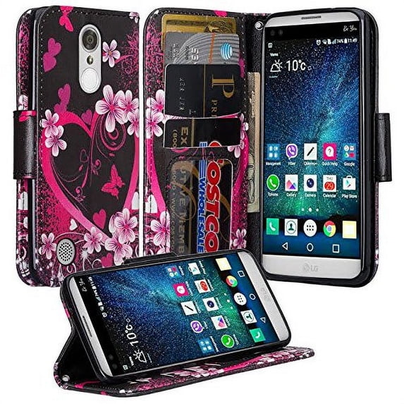 LG K4 (2017) | LG Fortune | LG Phoenix 3 Case, Wrist Strap Magnetic ...