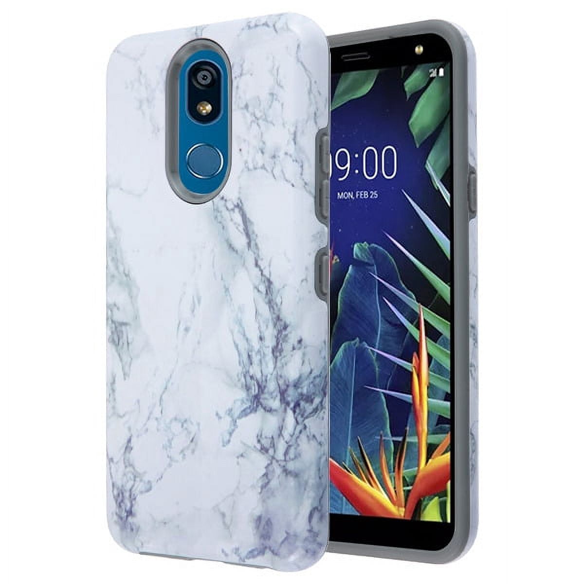 LG K40 Phone Case Slim Hybrid Armor Shockproof Impact Rubber Dual Layer ...