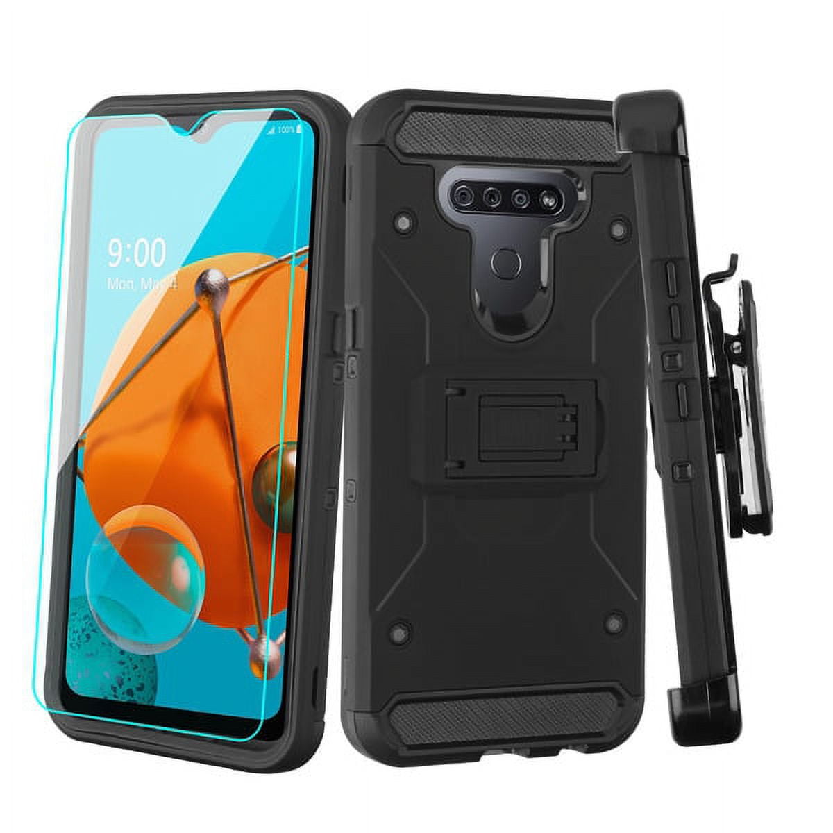 LG K51 Phone Case Shockproof Full-Body Heavy duty PC & Soft TPU Inner ...