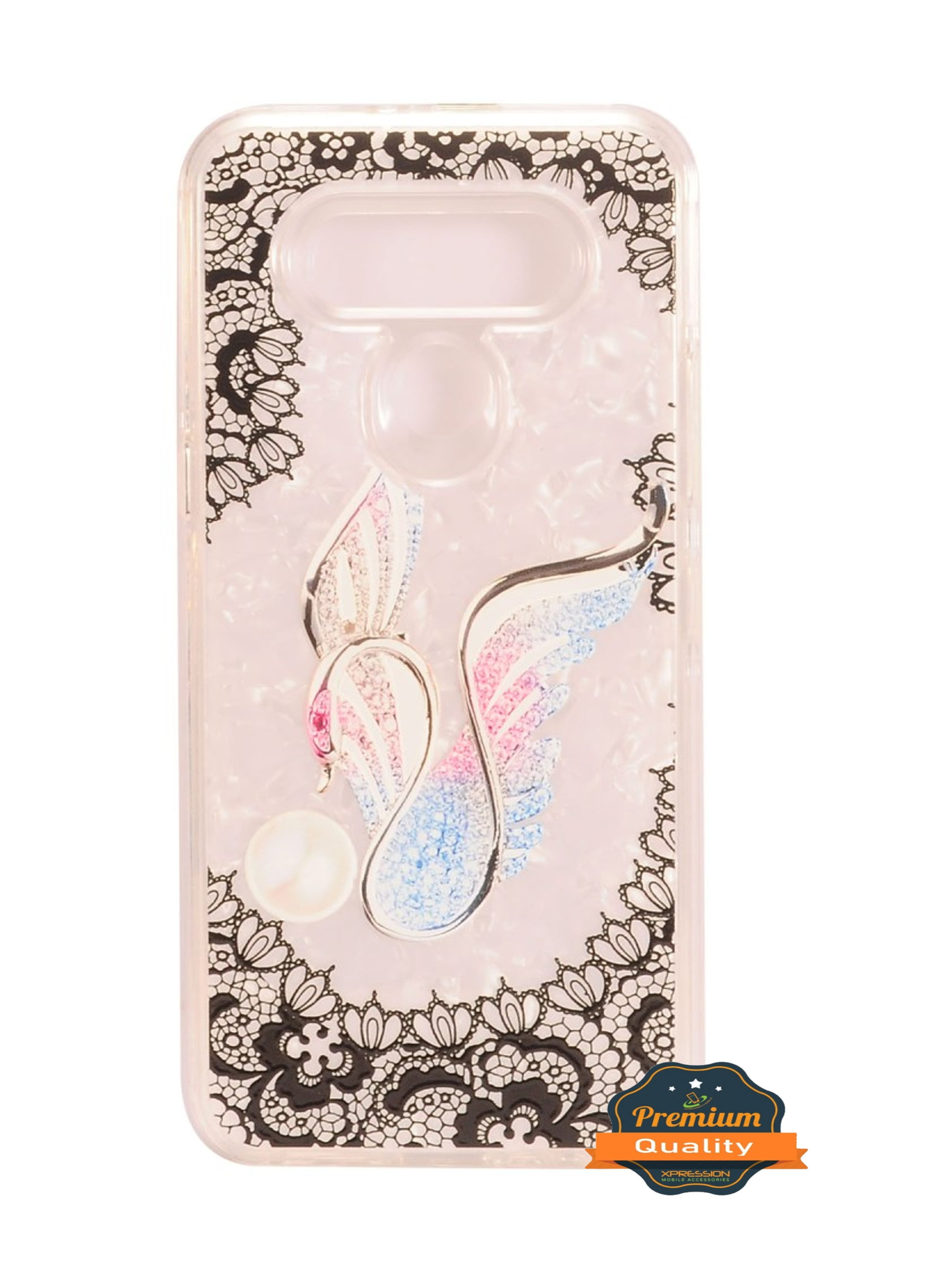 LG K51, LG Reflect Phone Case Clear Cover Hybrid Shockproof Slim TPU ...