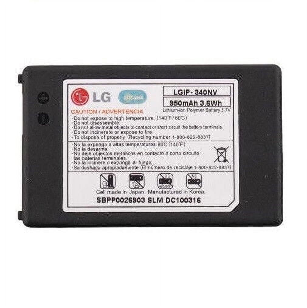 LG LGIP-340NV Original 950mAh Cell Phone Battery For LG VN530 Octane ...