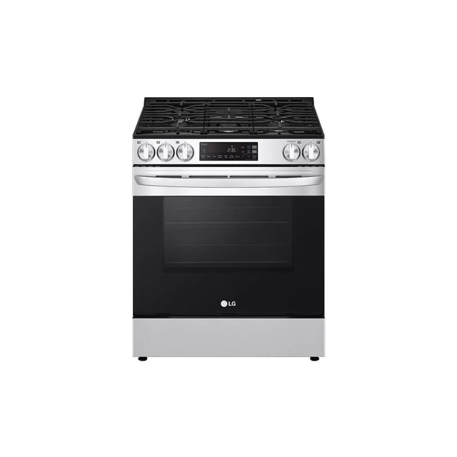 LG LSGL5831F 5.8 Cu. Ft. Stainless Smart Slide-In Gas Range - Walmart.com