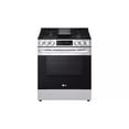 LG Kitchen Appliance: 5.8 Cu. Ft. Front Control Stainless Steel Slide ...