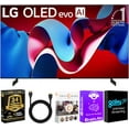 LG OLED C4 Inch HDR 4K Smart OLED TV 144 HZ Refresh Rate + UAX 4K HDMI ...