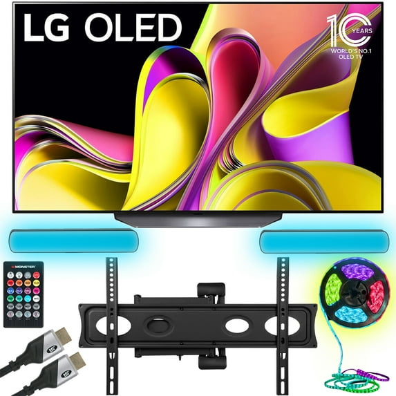LG OLED55B3PUA 55 Inch Class B3 series OLED 4K UHD Smart webOS w/ ThinQ ...