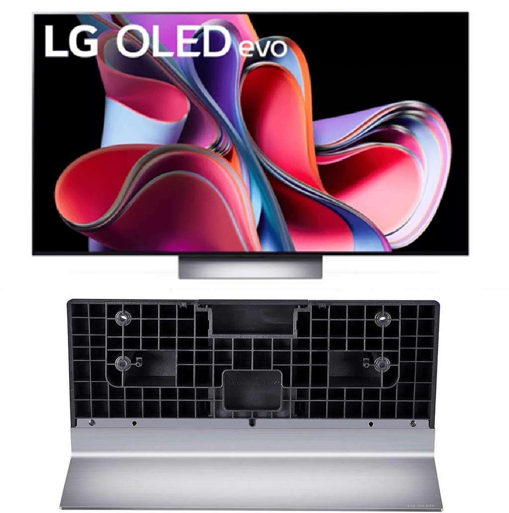 LG OLED55G3PUA 55'' 4K UHD OLED evo Smart TV with Dolby Atmos, Stand & Back Cover (2023 ...