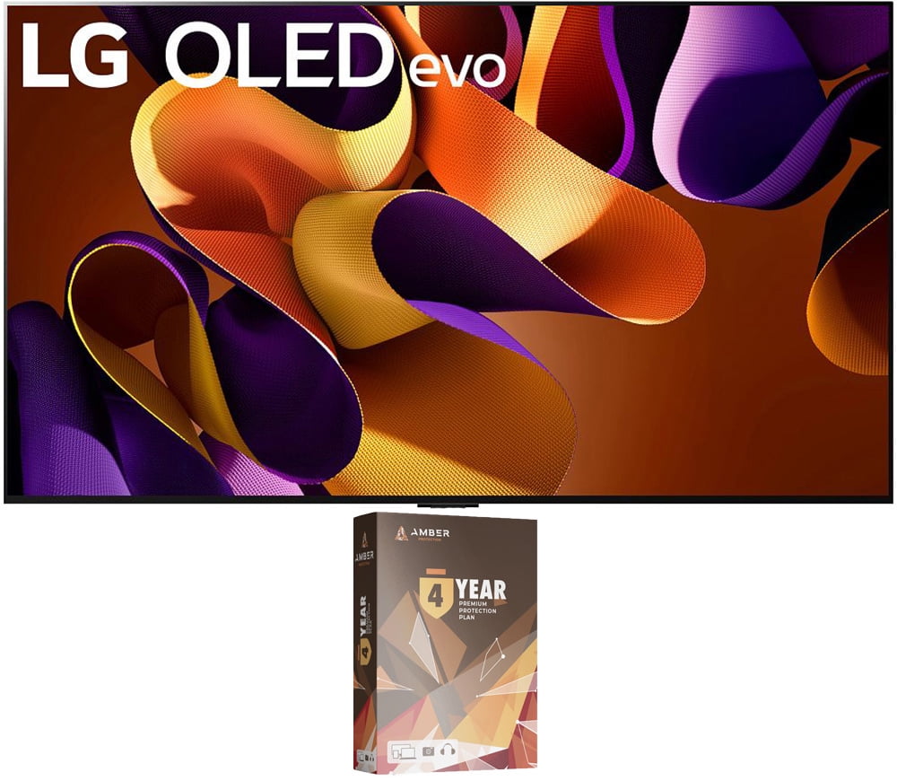 LG OLED65G4SUB 65 Inch 4K Evo G4 Series Ultra High Definition OLED TV with 4 Year Amber ...