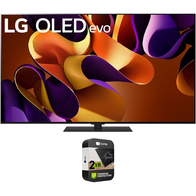 LG 65 Inch OLED evo G4 4K HDR Smart TV (2024) with 2 Year Extended ...