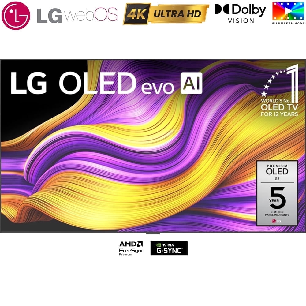 LG OLED83G5WUA 83 Inch G5 Series OLED evo 4K UHD Smart webOS TV with ...