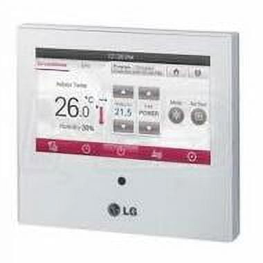 LG Premium Wired Touchscreen Thermostat Control Device, Programmable ...