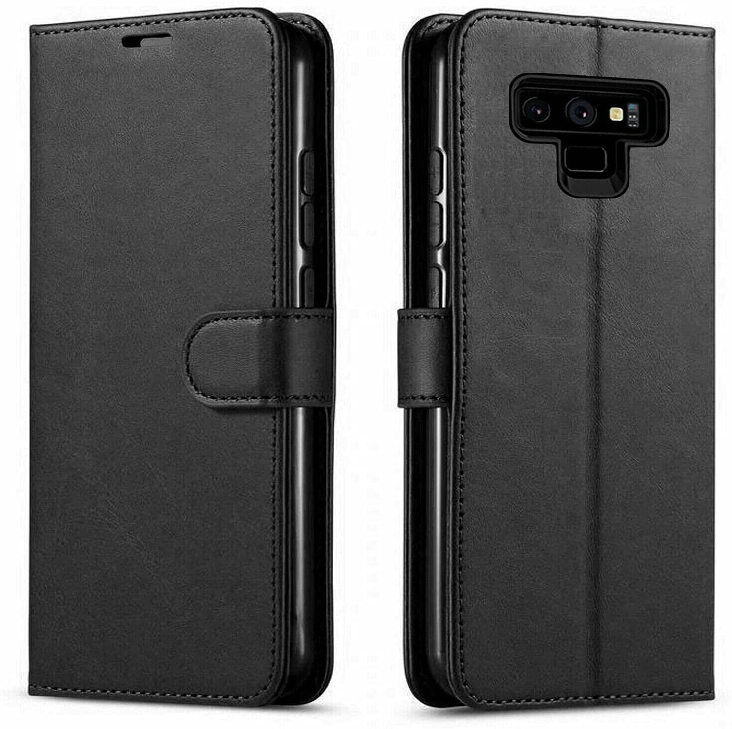 LG Q70 Case, Starshop Premium Leather Wallet Pocket Credit Card Slots ...