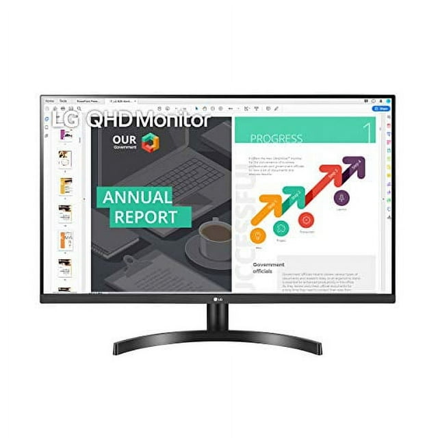 LG 32-Inch QHD Gaming Monitor, Wide FHD IPS, HDR 10 Compatible, AMD ...