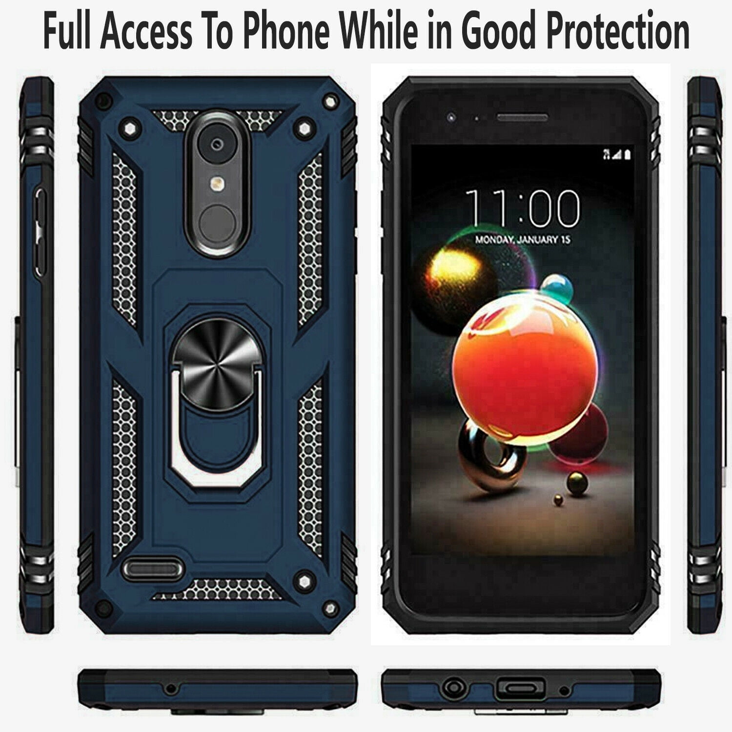 LG Rebel 4 LTE / Aristo 3 /Phoenix 4 /Tribute Empire Case, [NOT FIT ...