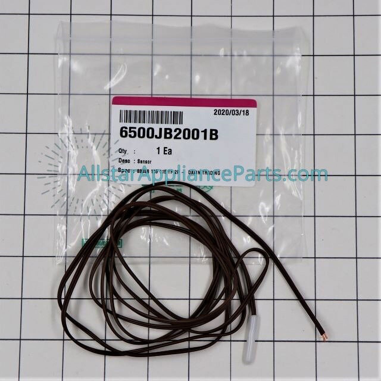 LG Refrigerator Temperature Sensing Thermistor 6500JB2001B - Walmart.com