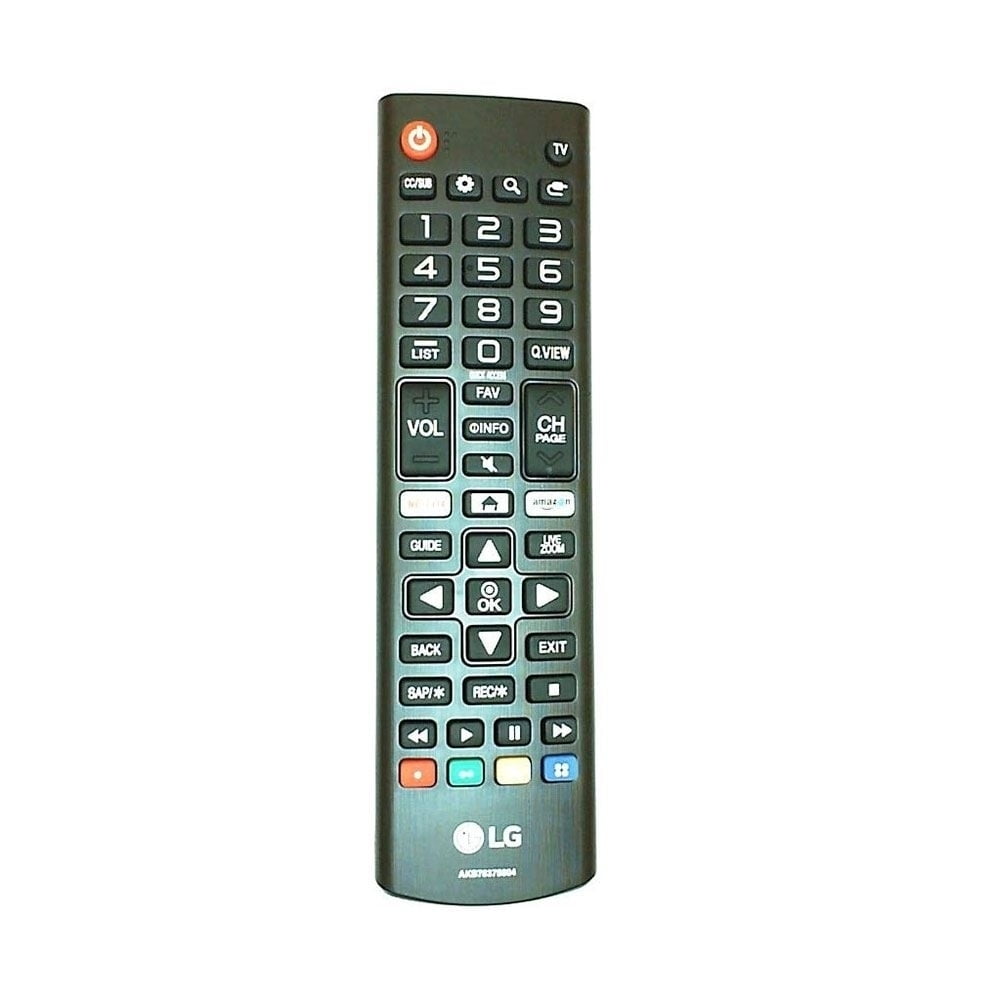 LG Remote Control (AKB75375604) for Select LG TVs - Black - Walmart ...