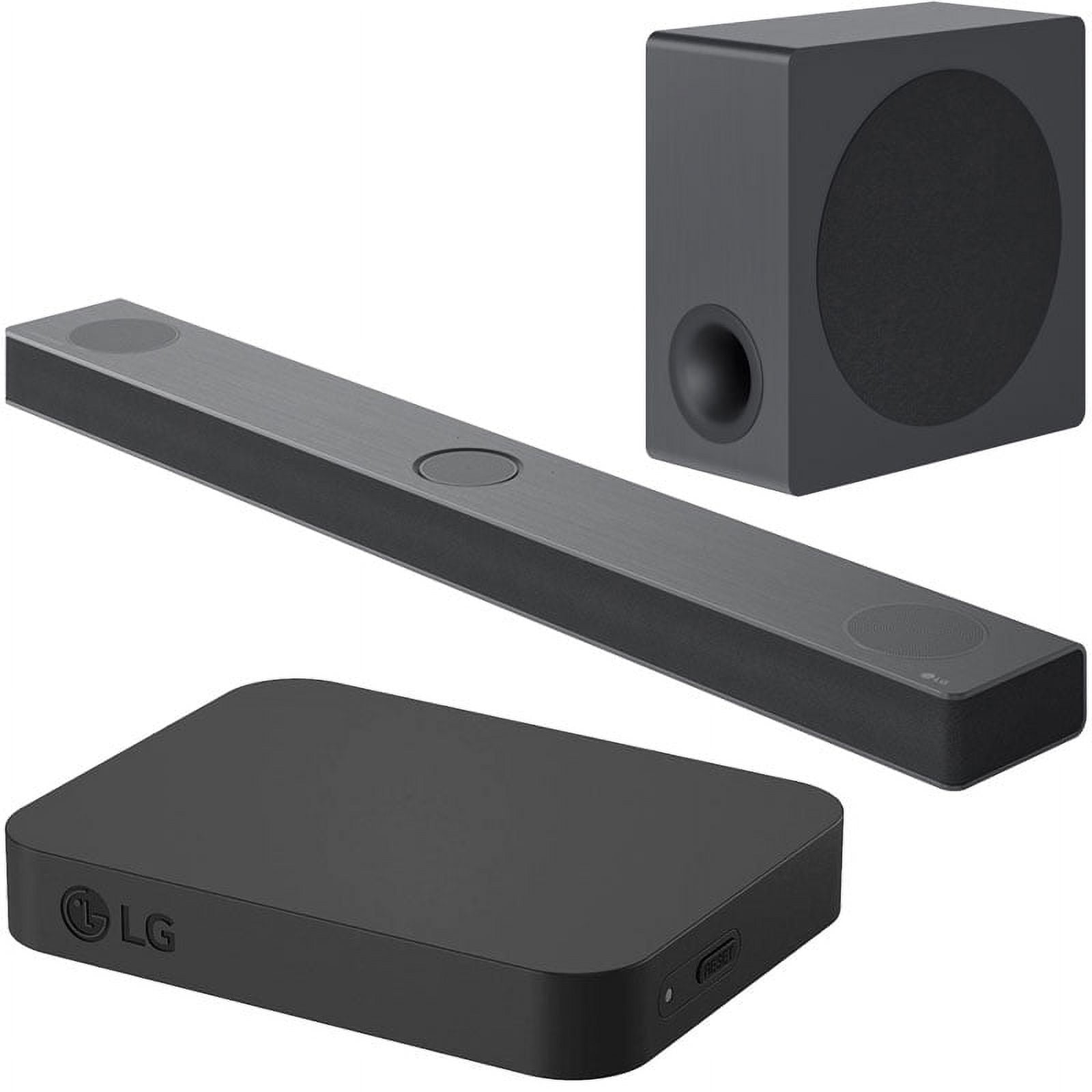 LG S80QY 3.1.3 Ch Sound Bar with Dolby Atmos Bundle W/ Wowcast WTP3 Wireless Dong - Walmart ...