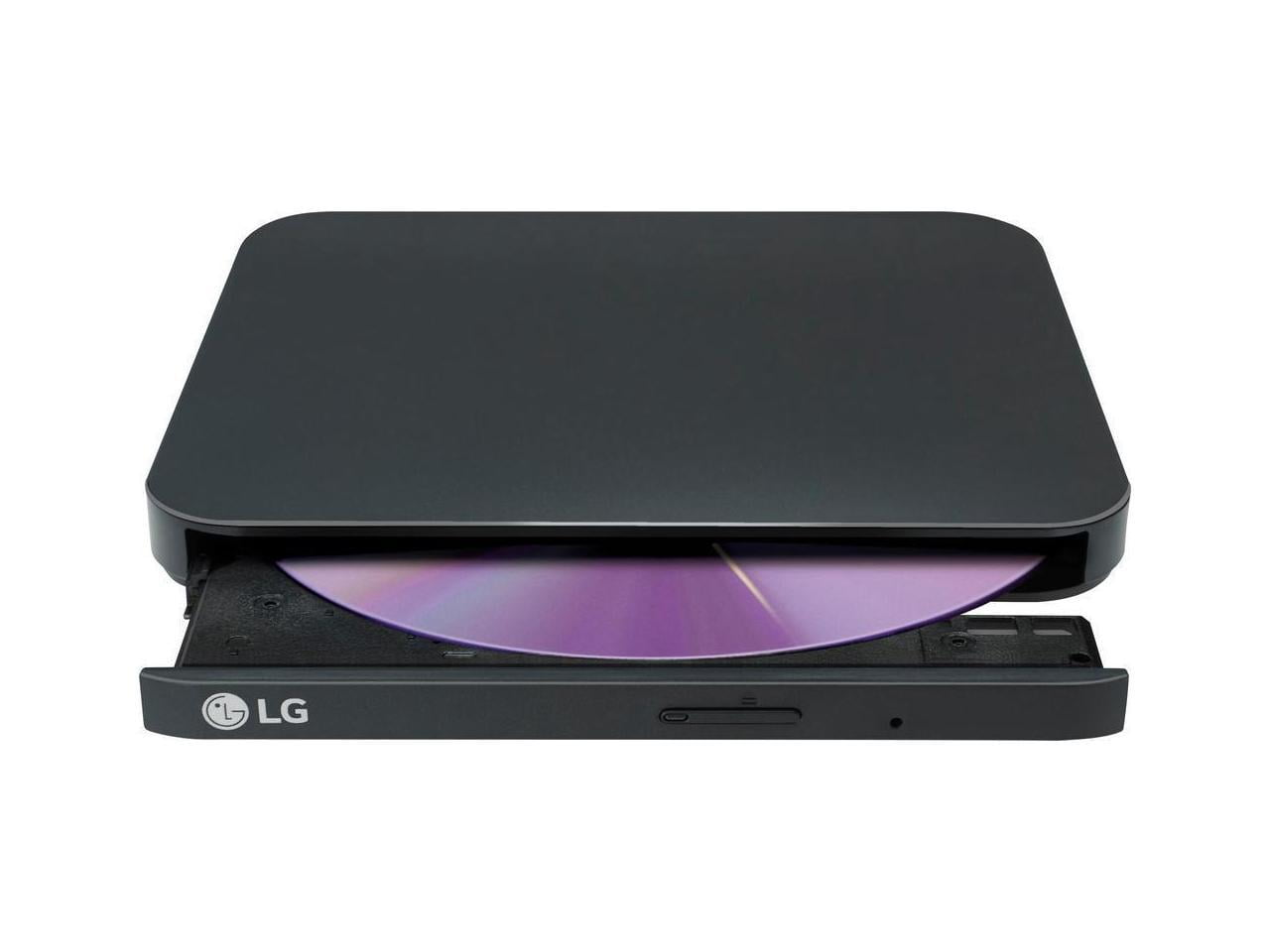 LG SP80NB80 Portable DVD-Writer - DVD-RAM/±R/±RW Support - 24x CD Read ...
