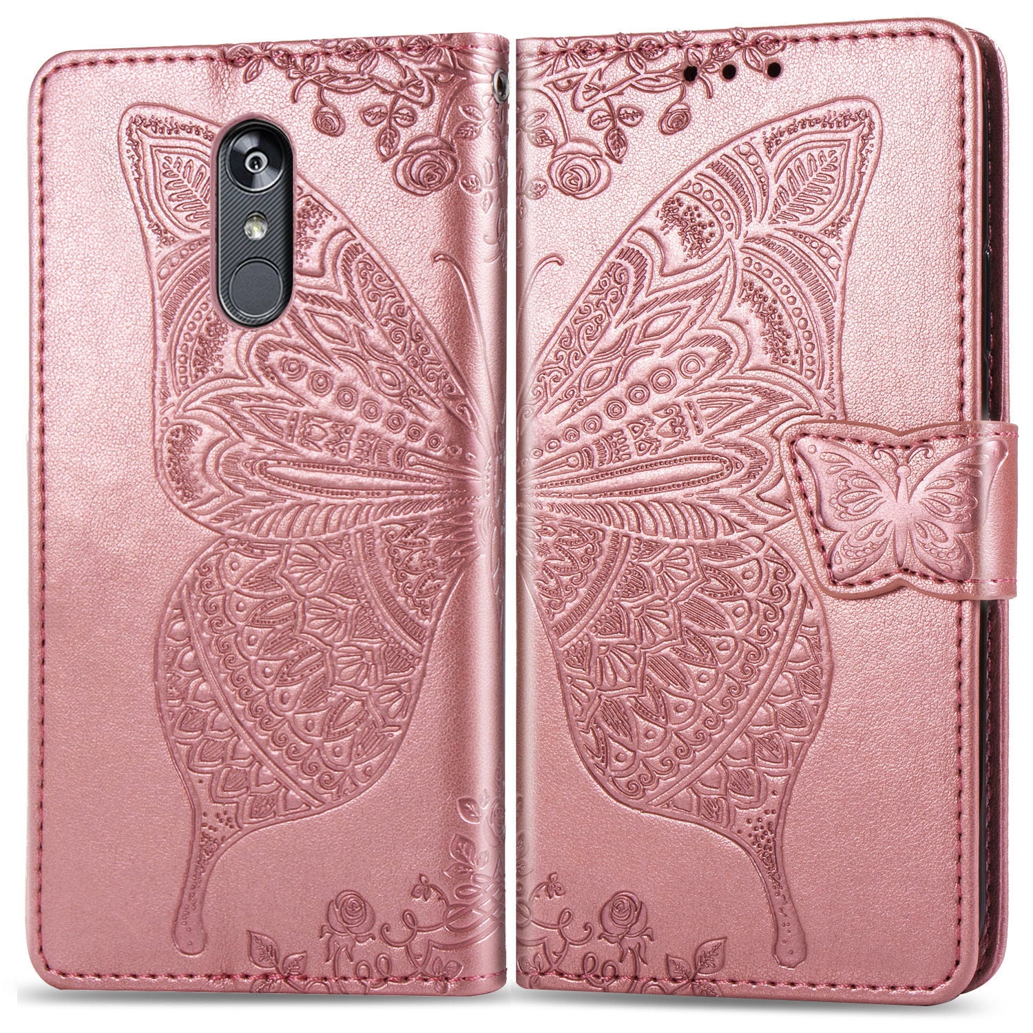 LG Stylo 4 Case, LG Stylo 4 Wallet Folio Case Magnetic Closure RFID ...