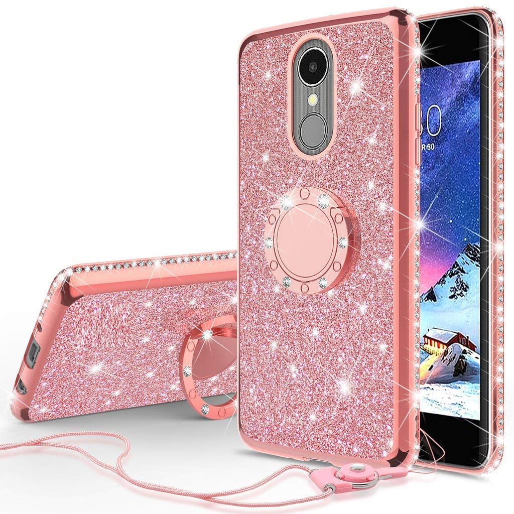 LG Stylo 4 Case, LG Stylo 4 Plus Case, LG Q Stylus Case, SOGA Glitter ...