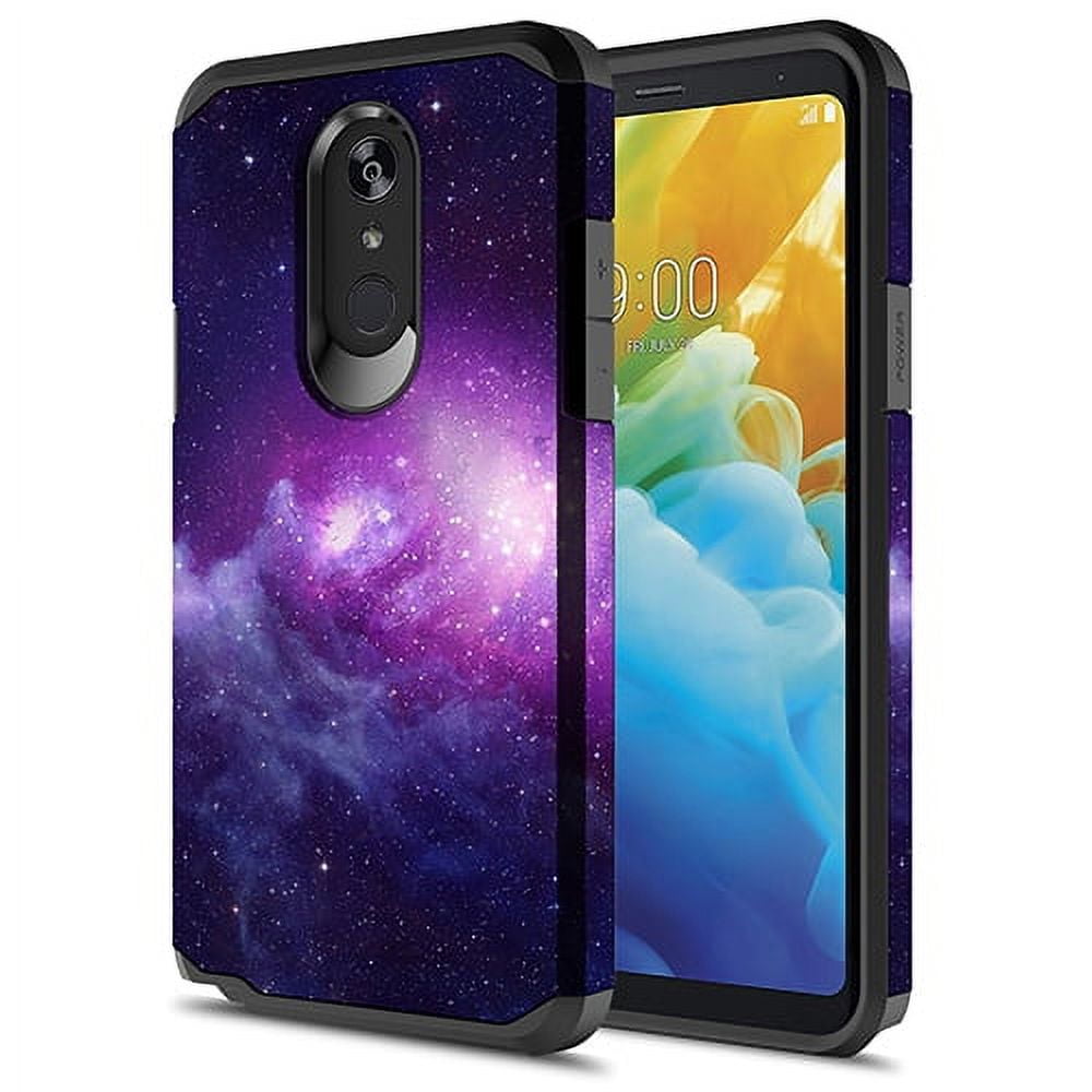 LG Stylo 5 Case, KAESAR Hybrid Dual Layer Slim Graphic Armor Shockproof ...