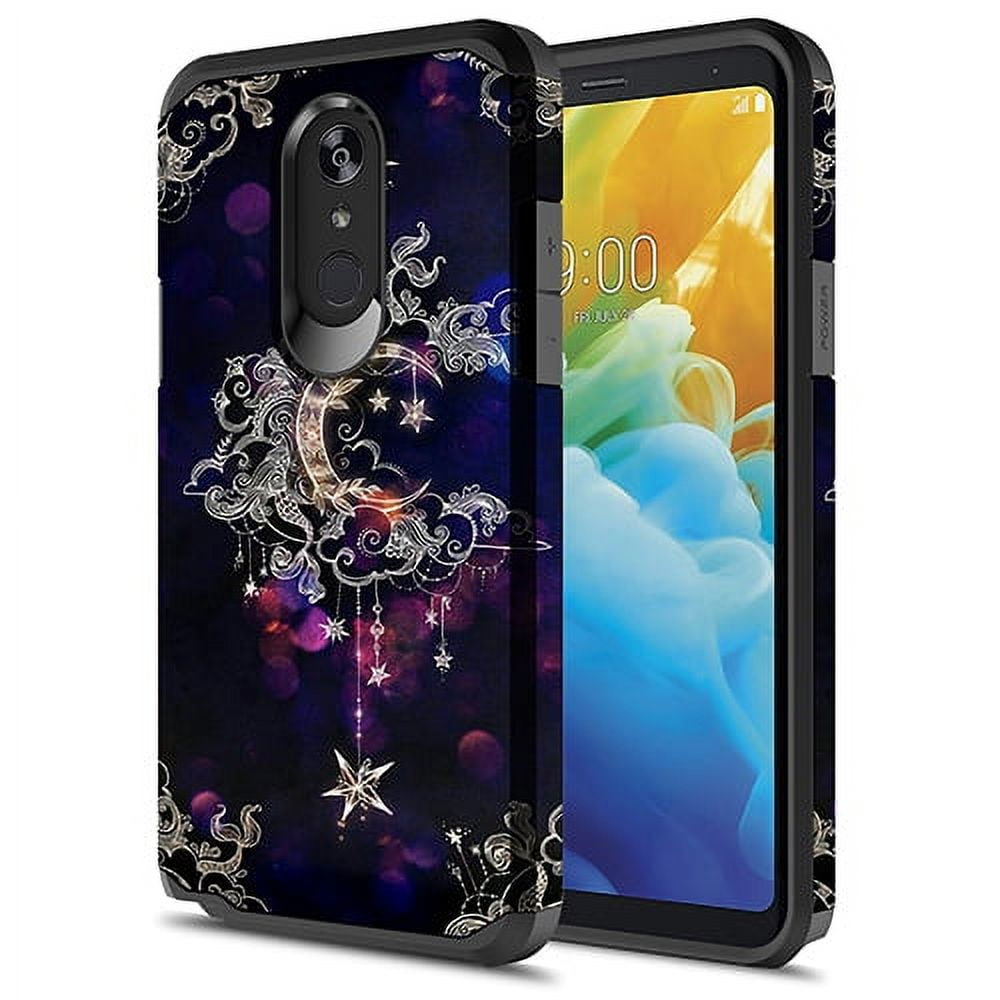 LG Stylo 5 Case, KAESAR Hybrid Dual Layer Slim Graphic Armor Shockproof ...