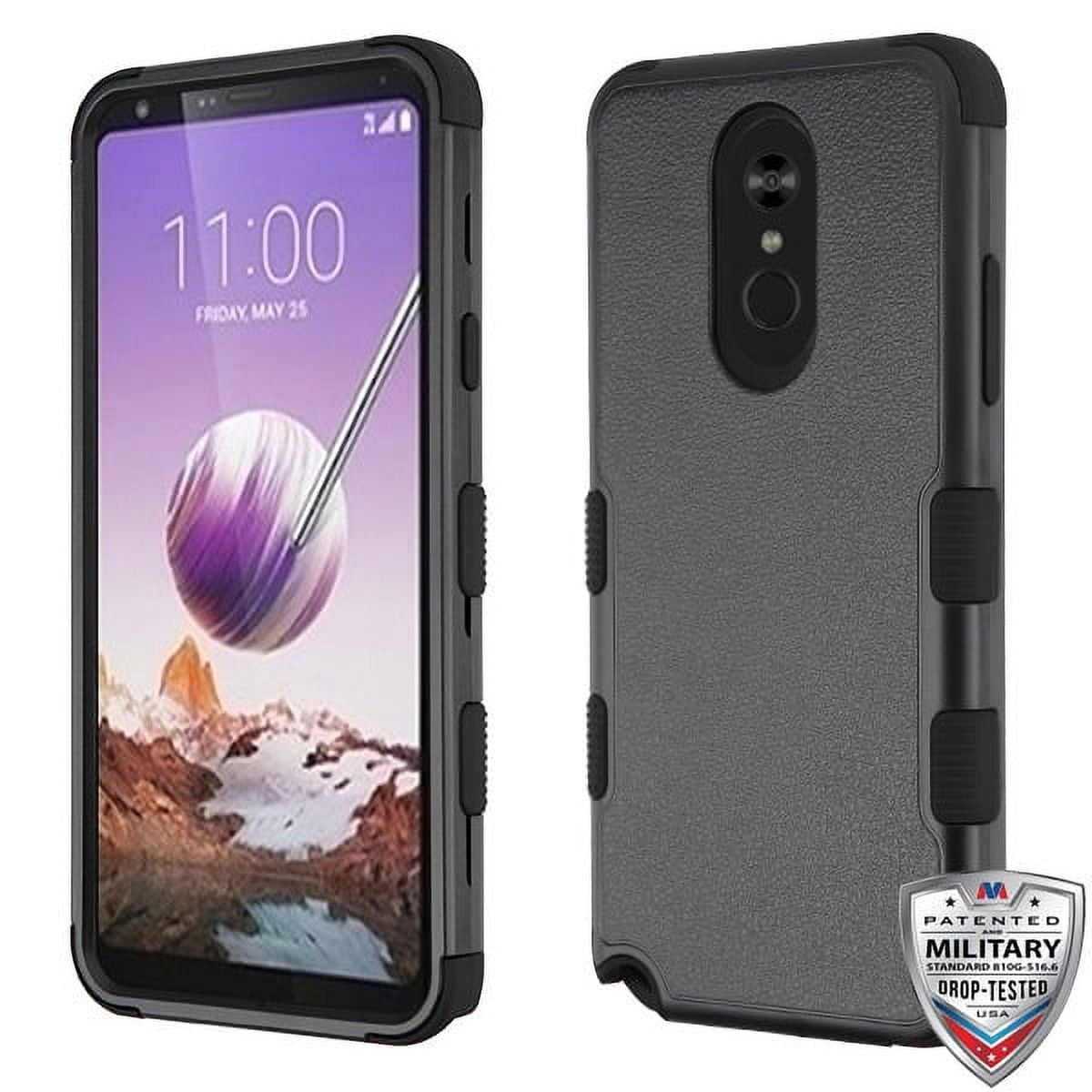 LG Stylo 5 Phone Case Tuff Hybrid Fusion Shockproof Impact Rubber Dual ...