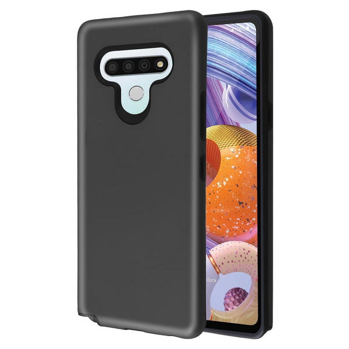 LG Stylo 6 Phone Case Slim Hybrid Armor Grip Shockproof Cushion Impact ...