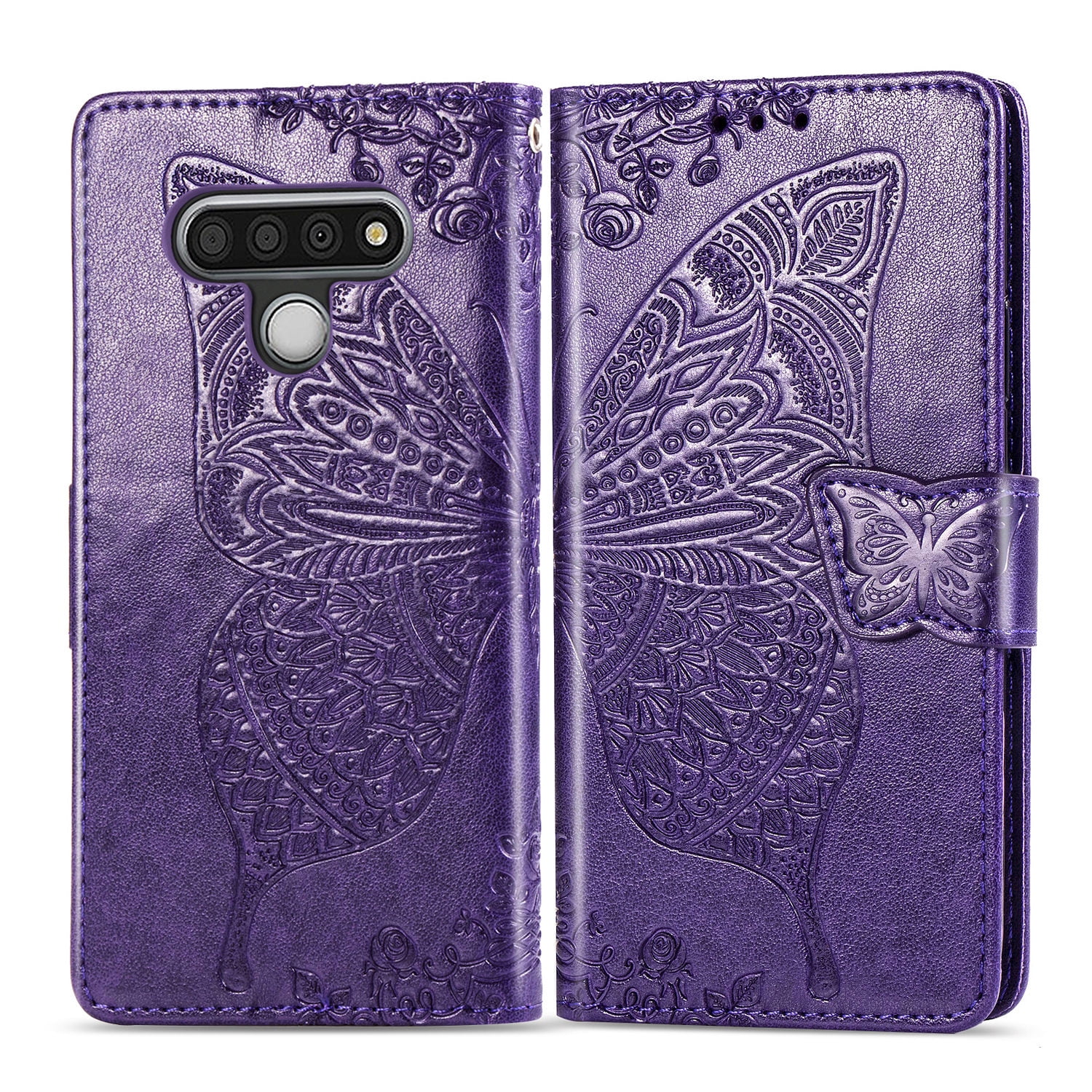 LG Stylo 7 5G Case, LG Stylo 7 5G Wallet Folio Case Magnetic Closure ...