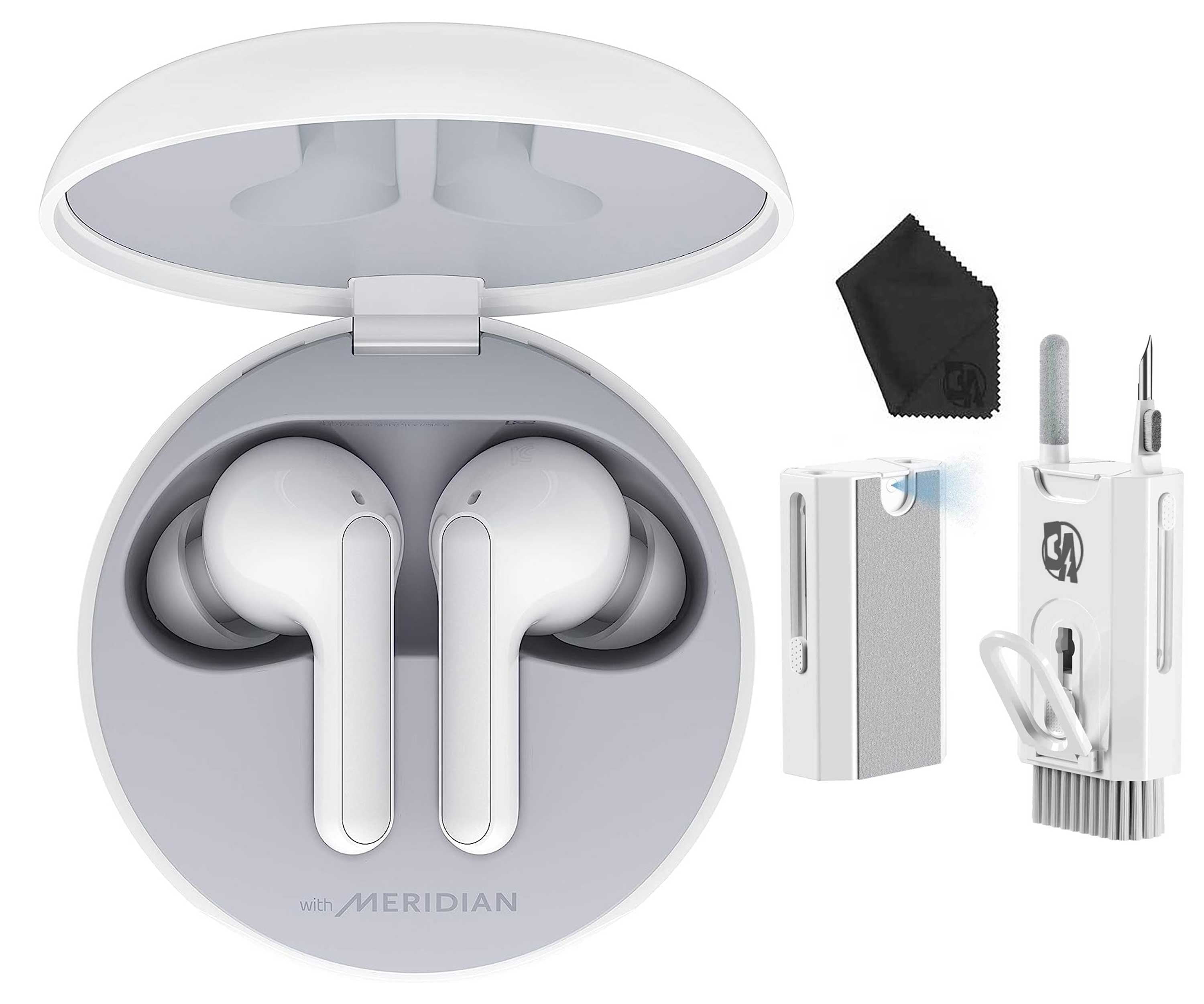 Pre-Owned LG TONE Free FN4 True Wireless Bluetooth Earbuds with Meridian Sound, Hypoallergenic ...