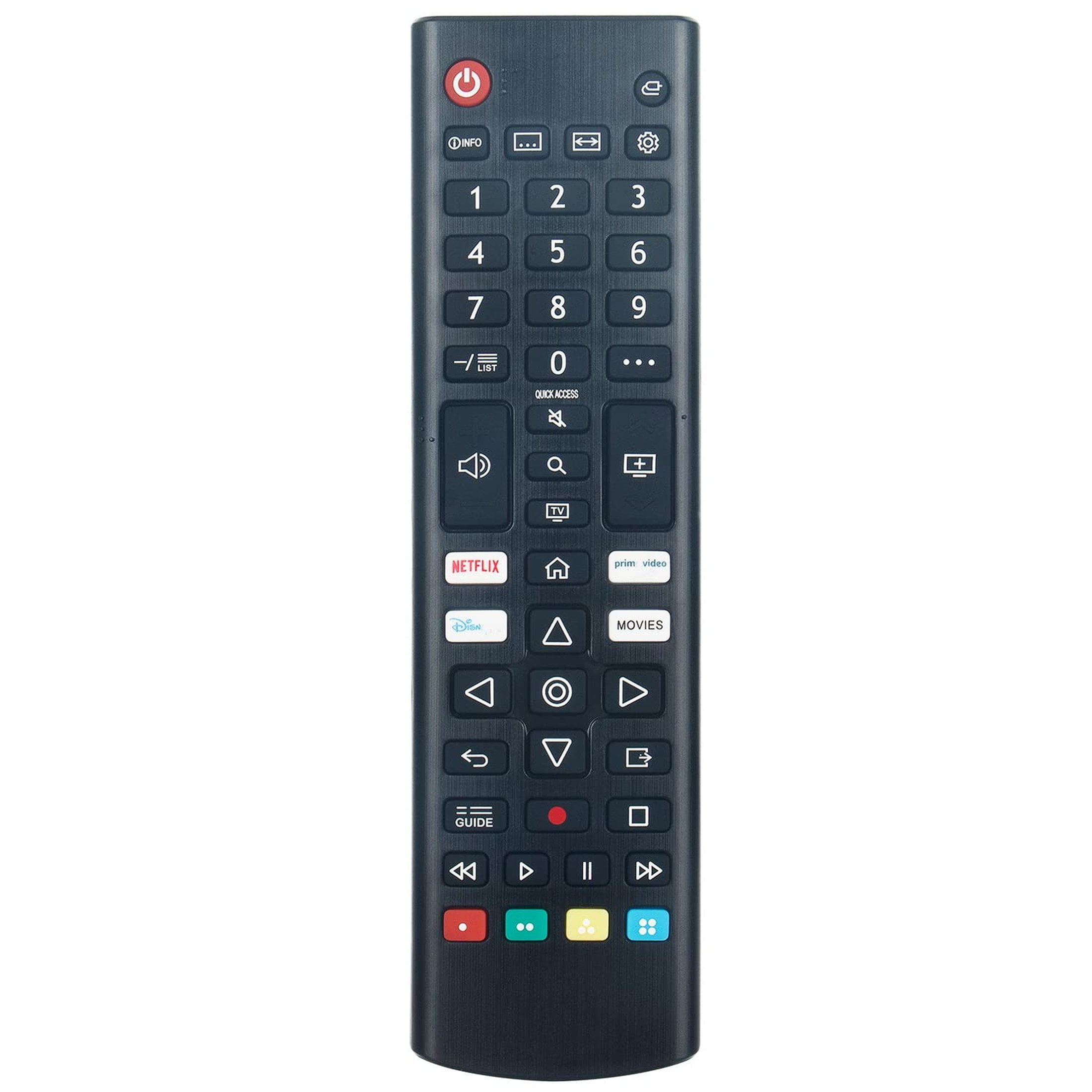 LG TV Universal Replacement Remote Control Model AKB76037603 - Walmart.com