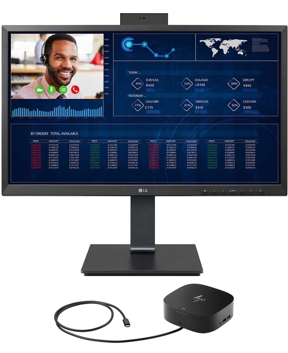 LG Thin Client Home/Business All-in-One (Intel Celeron J4105 4-Core, 23 ...