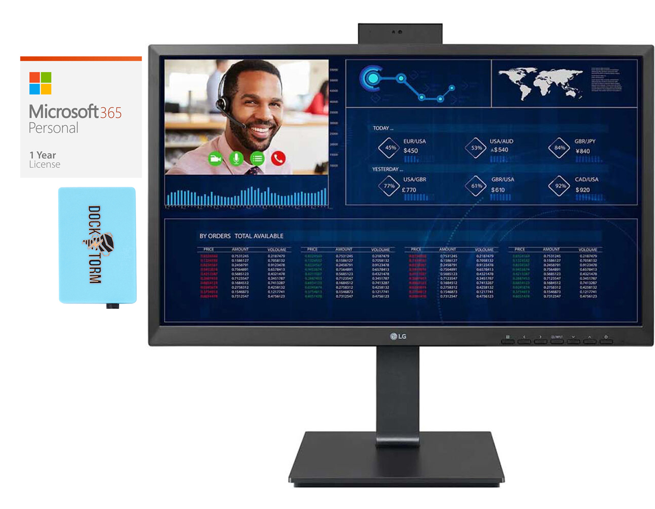 LG Thin Client Home/Business All-in-One (Intel Celeron J4105 4-Core, 23 ...