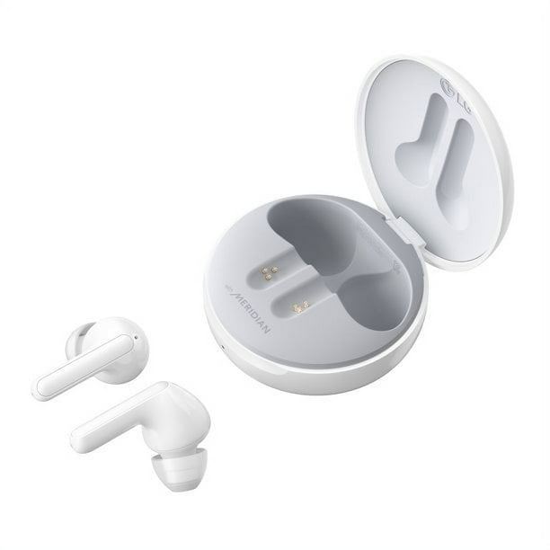 LG Tone Free FN7 Active Noise Cancellation Bluetooth Earbuds, White ...