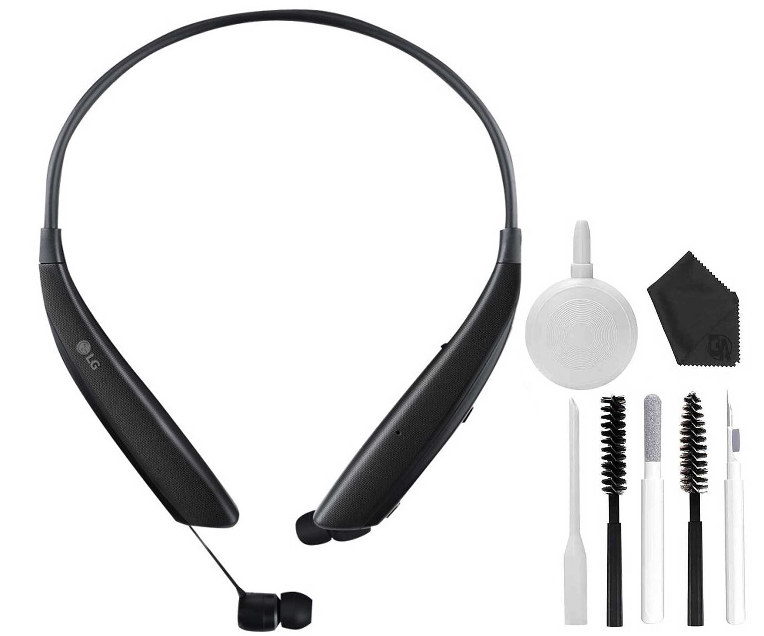 Pre-Owned LG Tone Ultra HBS-830 Bluetooth Wireless Stereo Headset with Home/Car Charger Black ...