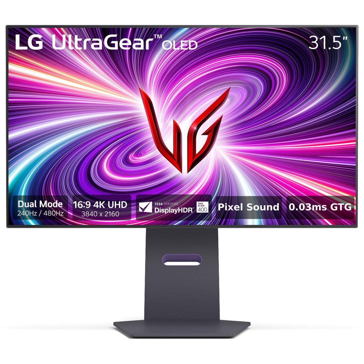 LG UltraGear 32" OLED Gaming Monitor, Dual Mode 4K UHD 240Hz & FHD ...
