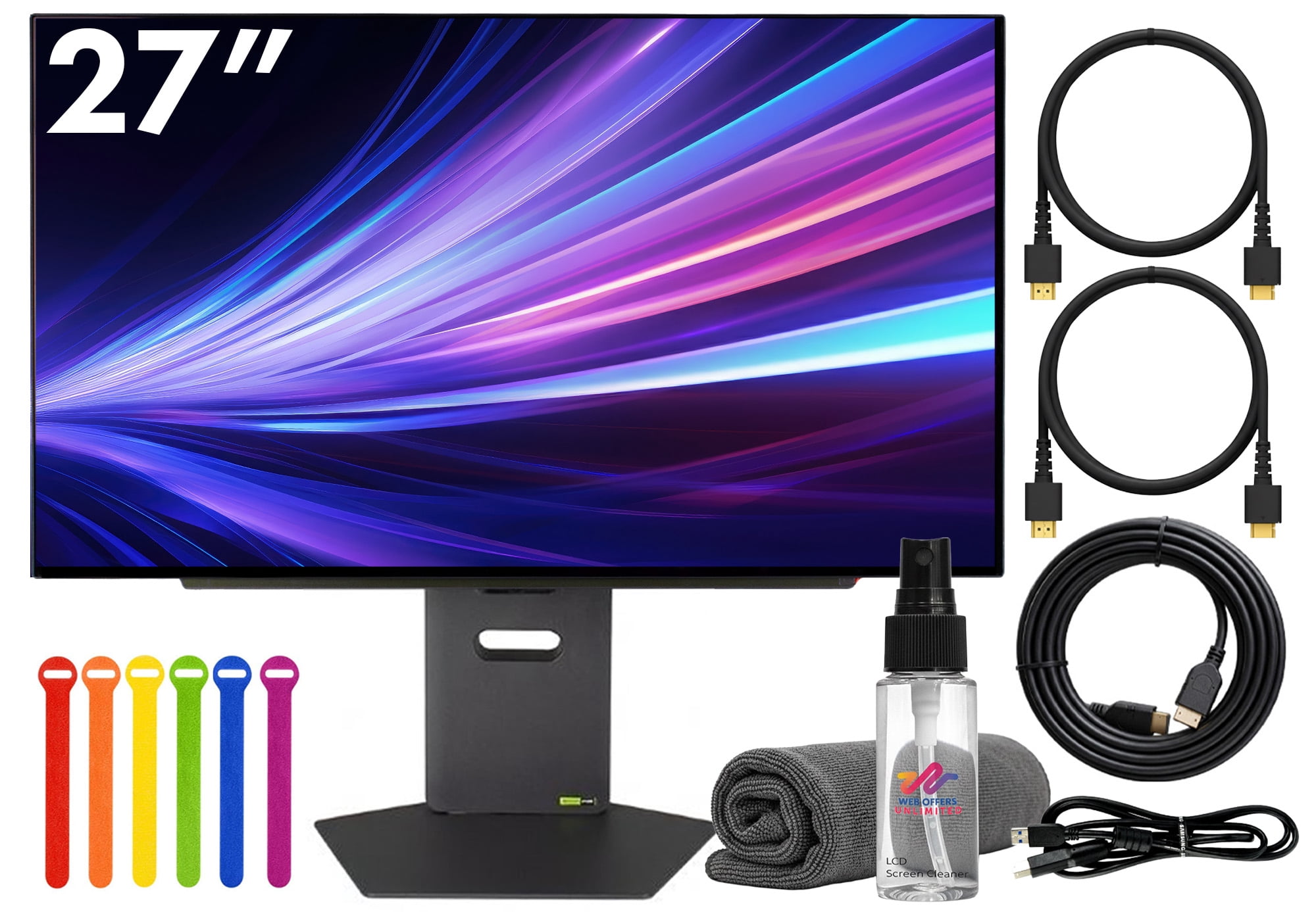 LG UltraGear OLED 27GX790A-B 27 Inch QHD Gaming Monitor 2560 x 1440 ...