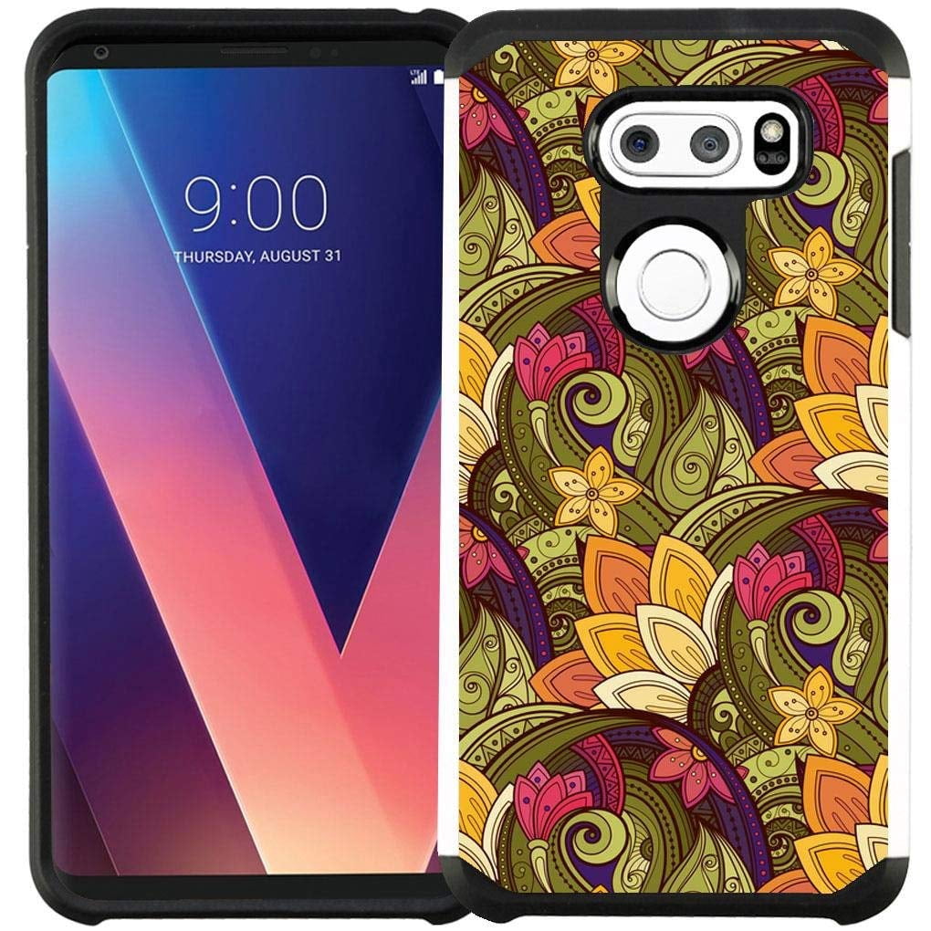 LG V30 Case - Armatus Gear (TM) Slim Hybrid Armor Case Protective Cover ...
