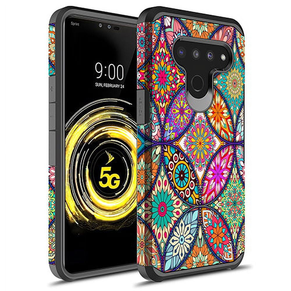 LG V50 ThinQ Case, KAESAR Slim Hybrid Dual Layer Shockproof Hard Cover ...