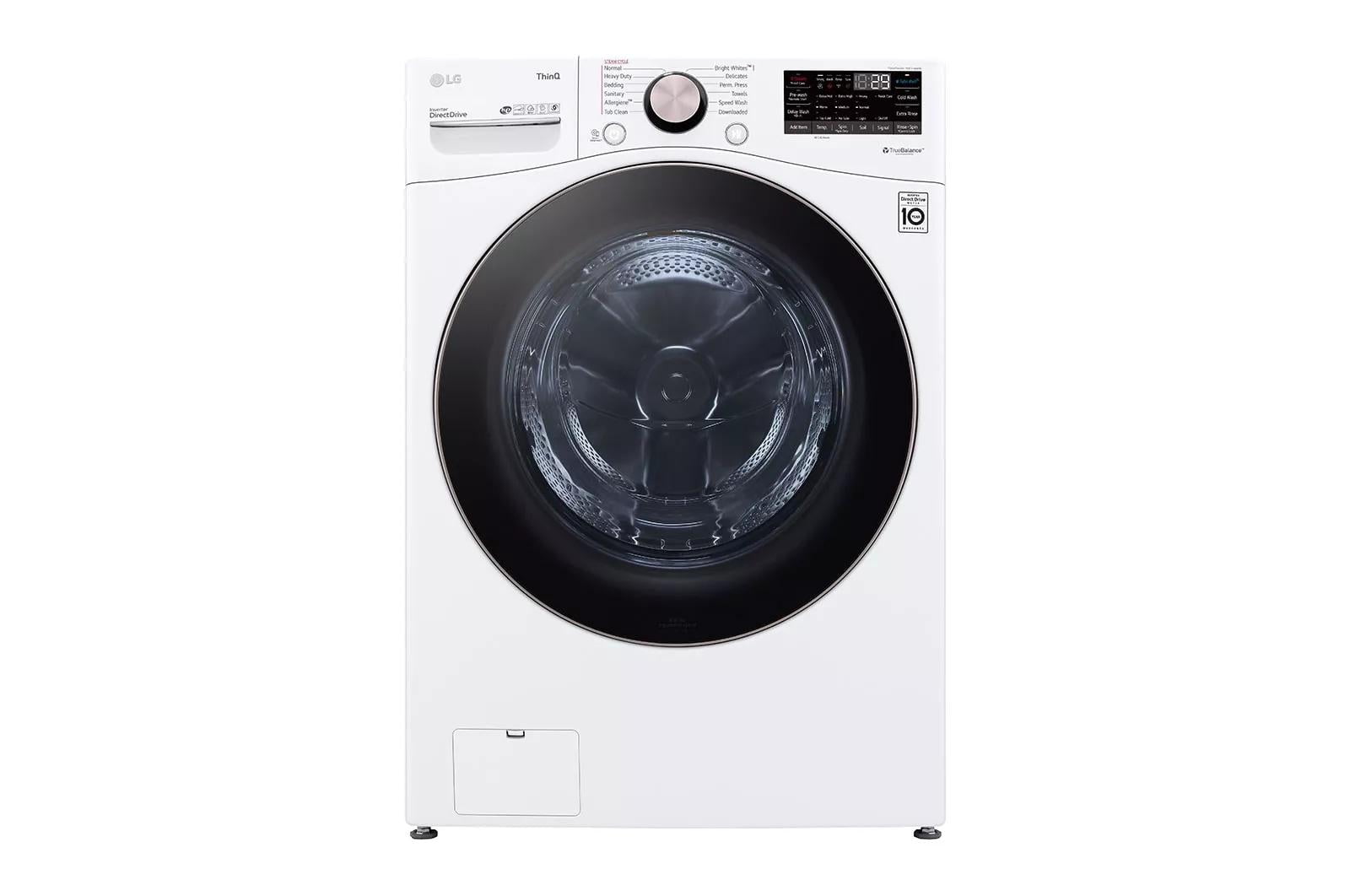LG Home Appliances Full Size Smart Washing Machine 4.5 Cu. Ft. Front Load with TurboWash 360 ...
