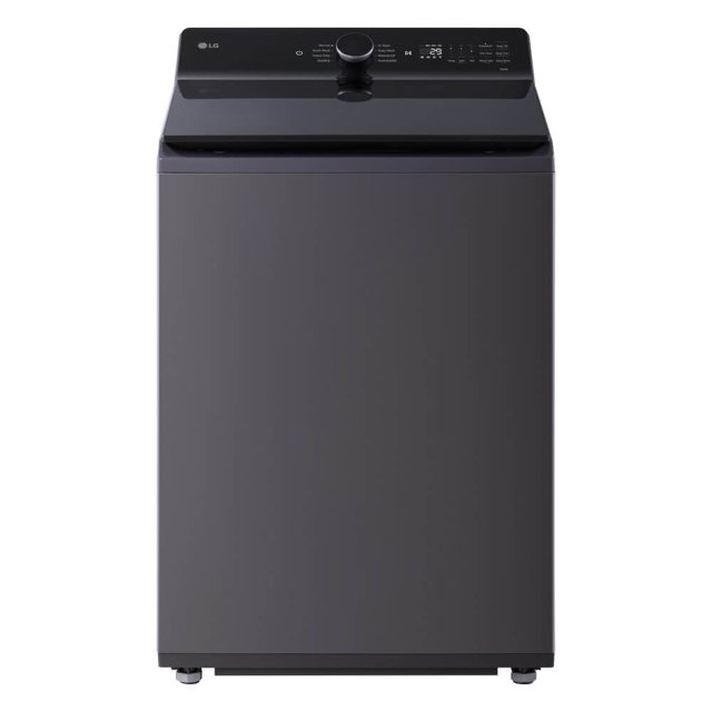 LG WT8400CB 5.5 Cu. Ft. Matte Black Mega Capacity Top Load Washer w ...