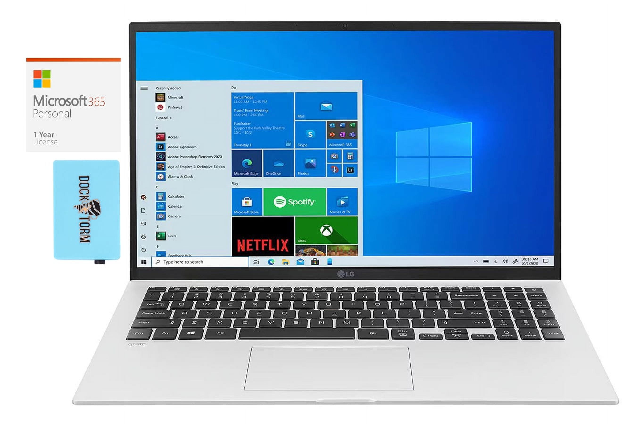 LG gram 15Z9 Home/Business Laptop (Intel i7-1165G7 4-Core, 15.6in 60 Hz ...