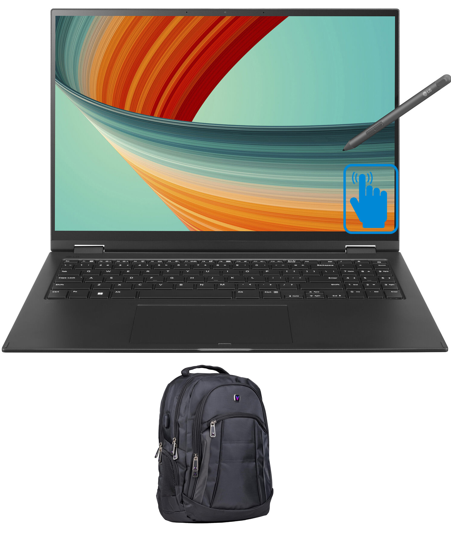 LG gram Home/Business 2-in-1 Laptop (Intel i7-1360P 12-Core, 16.0in 60 ...