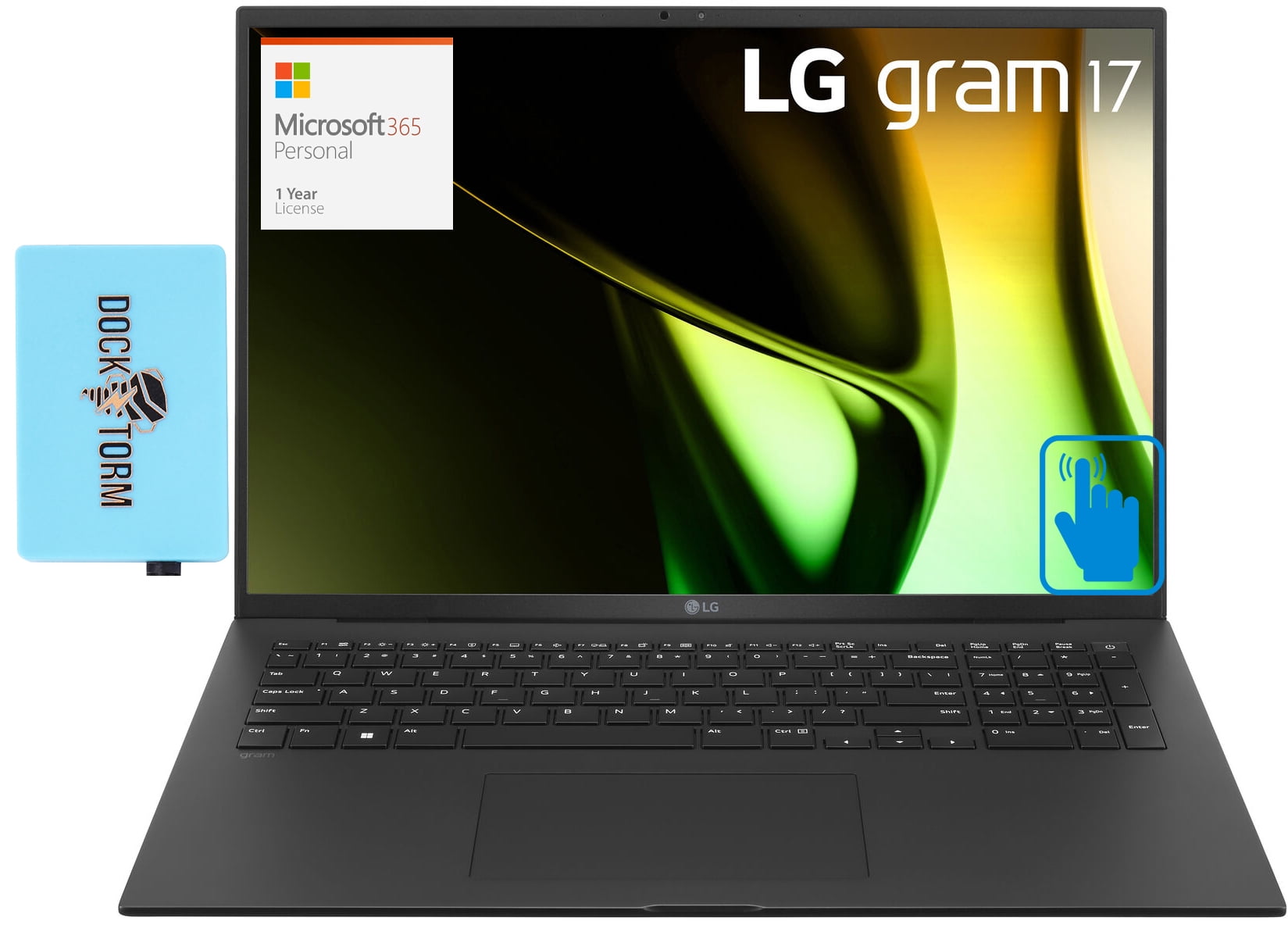 LG gram Home Office Laptop (Intel Ultra 7-155H 16-Core, 17.0in 60 Hz ...