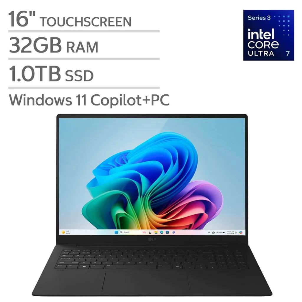 LG gram Pro 16" Copilot+ PC - Intel Core Ultra 7 355 Processor - WQXGA ...
