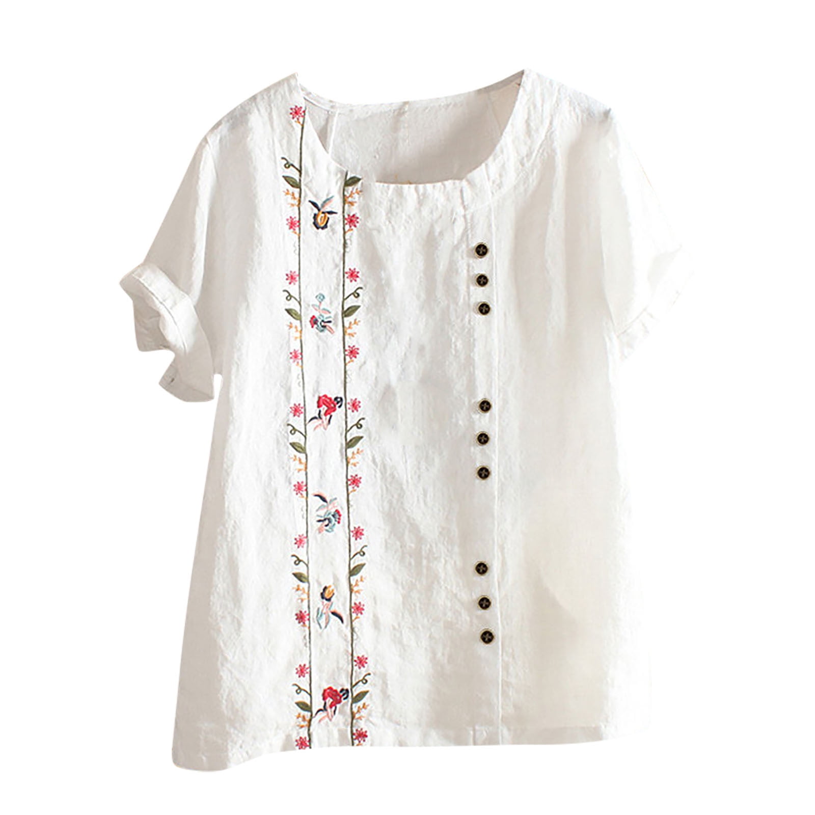 Lgaswyx Mothers Day T Women Lavender Flowers Printed Cotton And