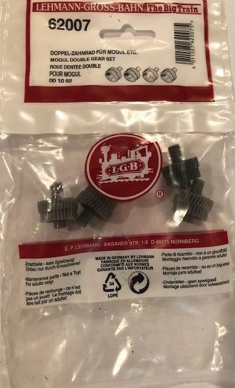 LGB 62007 Idler Gears for Mogul Locomotive (Pack of 4) - Walmart.com