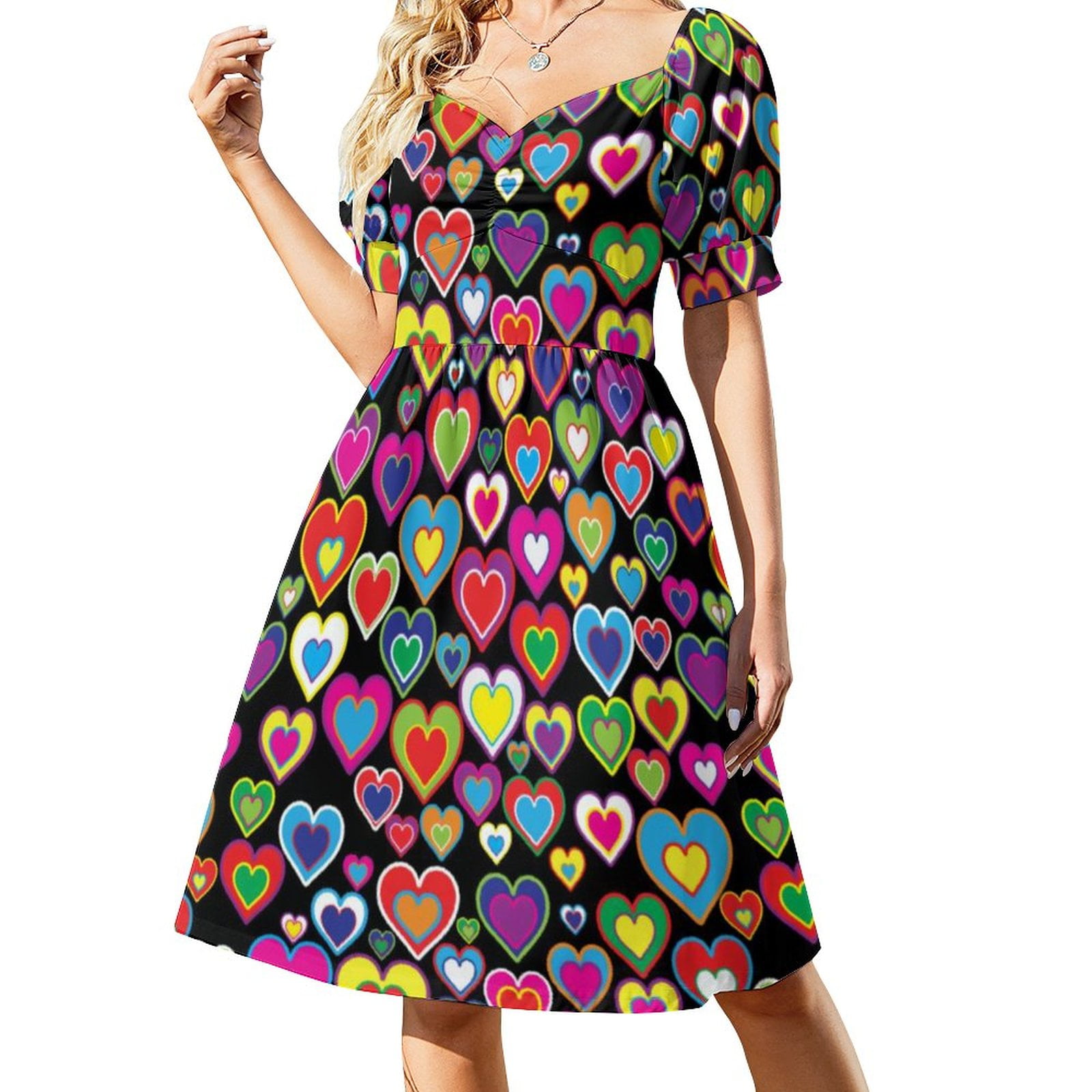 LGBT Casual Dress Pride Flag Stripe Stylish Dresses Elegant Dress ...