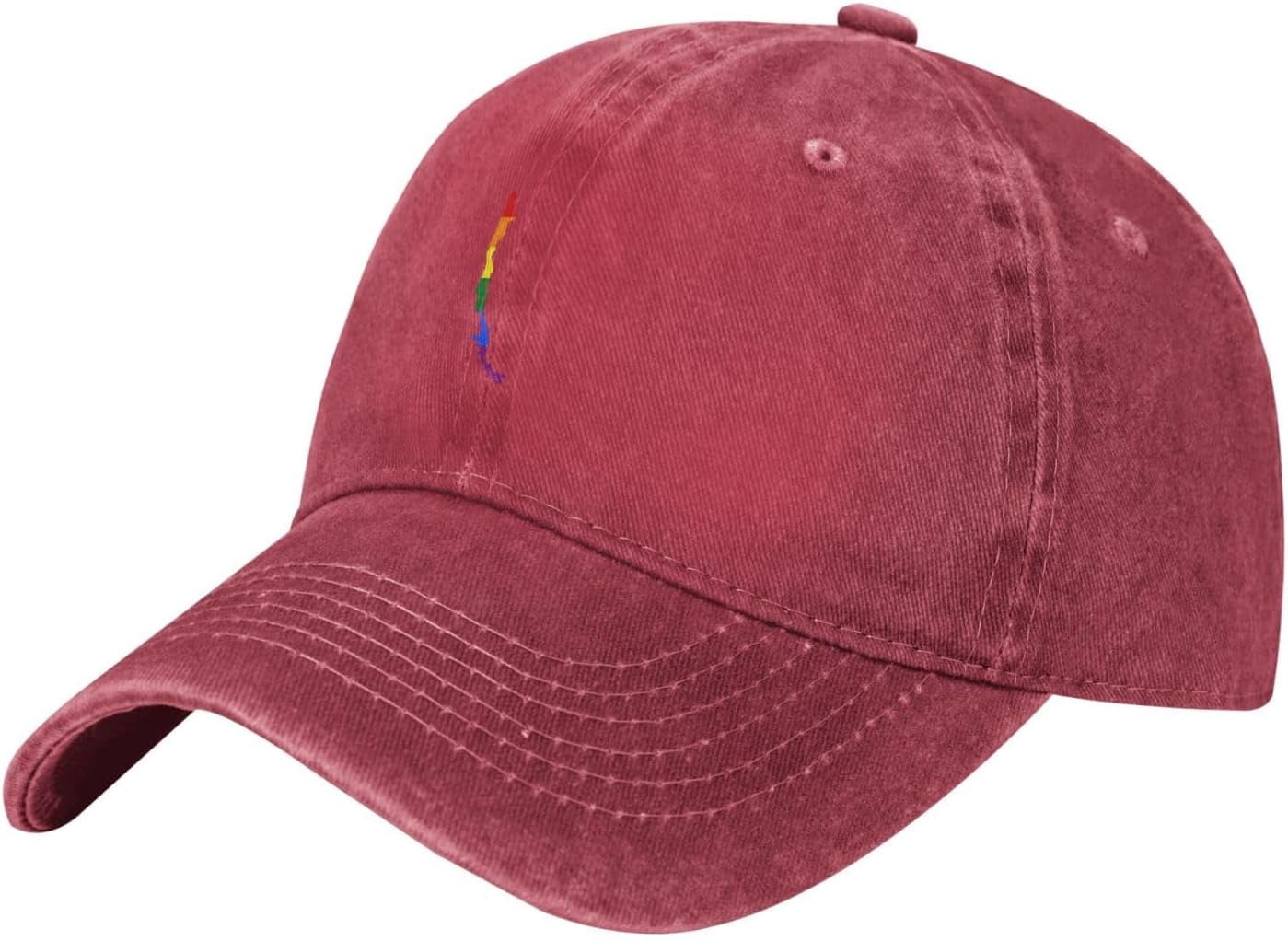 LGBT Flag Map of Chile Baseball Cap Women Men Hat Vintage Trucker Sun ...