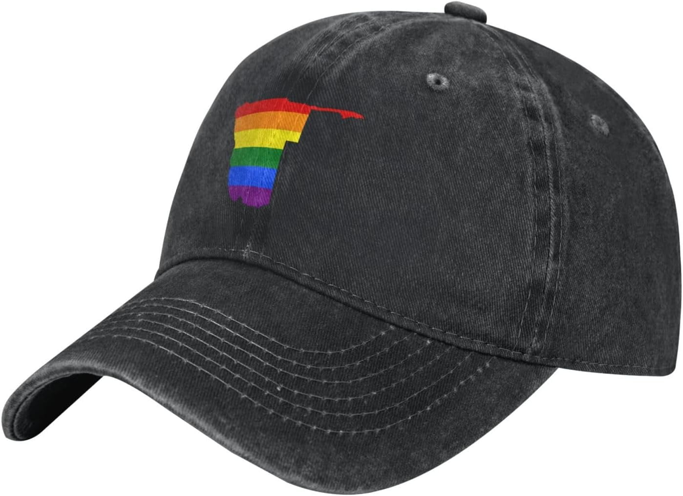 LGBT Flag Map of Namibia Baseball Cap Women Men Hat Vintage Trucker Sun ...