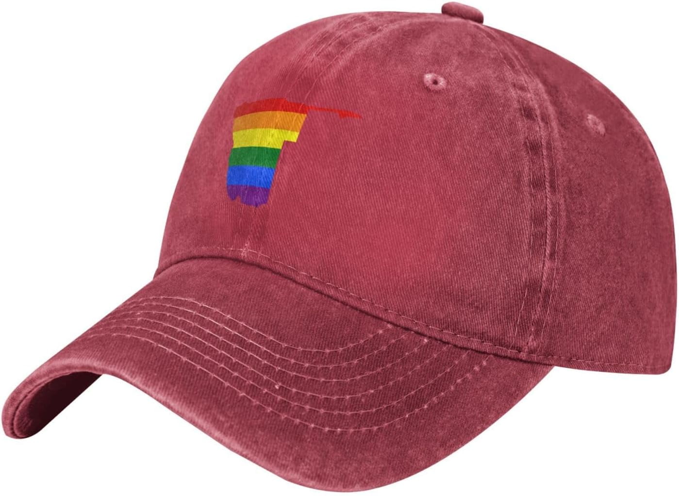 LGBT Flag Map of Namibia Baseball Cap Women Men Hat Vintage Trucker Sun ...